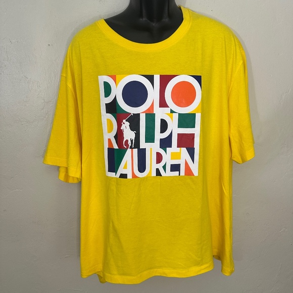 Polo Ralph Lauren | Shirts | Polo Ralph Lauren Thick Logo T Shirt 3 ...